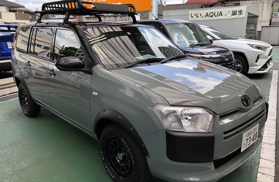 「PROBOX OUTDOOR」展示中😊